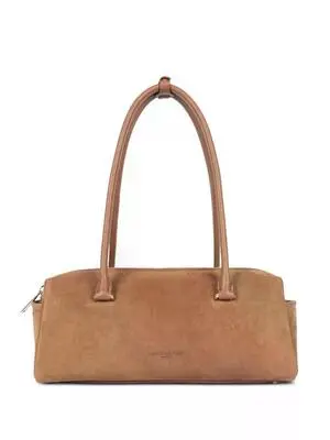 LANCASTER Suede East-west Bag - Brown