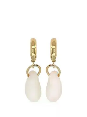 Isabel Marant Étoile Stone Pendant Drop Earrings - Gold