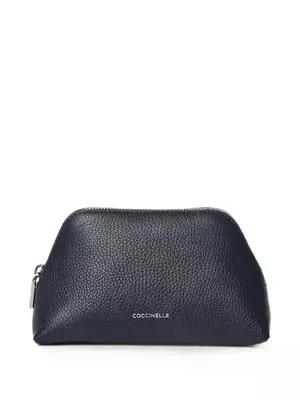 COCCINELLE Grainy Leather Clutch Bags - Blue