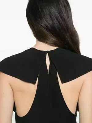 N°21 Open-back Ruffled Maxi Dress