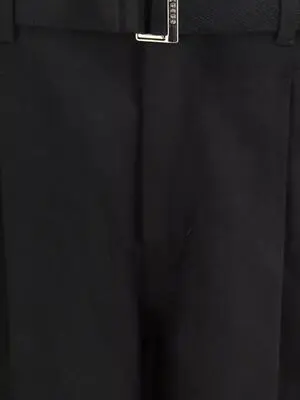 Sacai Belted Pleated Trousers