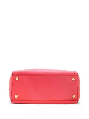 Fendi 2jours Leather Petite Satchel - Pink
