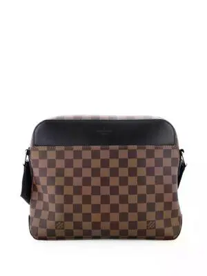 LOUIS VUITTON Damier Pm Messenger Bag - Brown