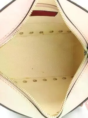 Valentino Garavani Rockstud Camera Leather Crossbody Bag - Neutrals