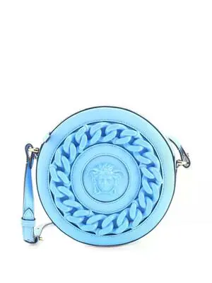 Versace La Medusa Round Camera Bag - Blue