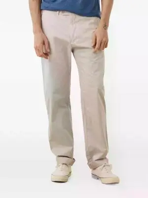 Hartford Taylor Straight-leg Trousers - Neutrals