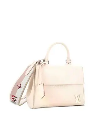 LOUIS VUITTON Cluny Top Handle Bag Epi Leather Mini Satchel - Neutrals