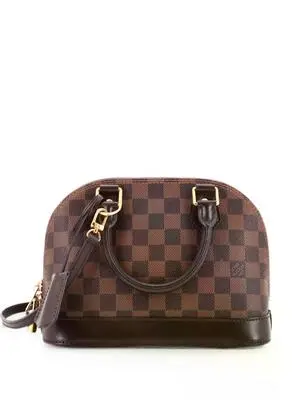 LOUIS VUITTON Alma Handbag Damier Bb - Brown