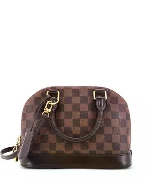 LOUIS VUITTON Alma Handbag Damier Bb - Brown