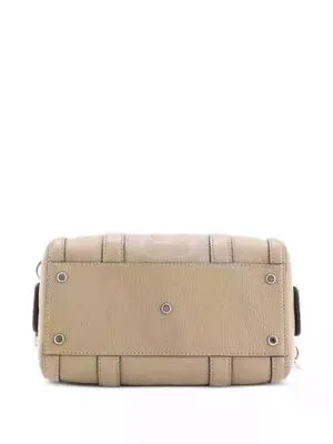 Gucci Jumbo Gg Embossed Leather Mini Travel Bag - Brown
