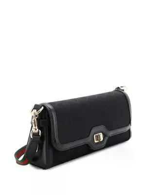 Gucci Luce Gg Canvas Mini Shoulder Bag - Black