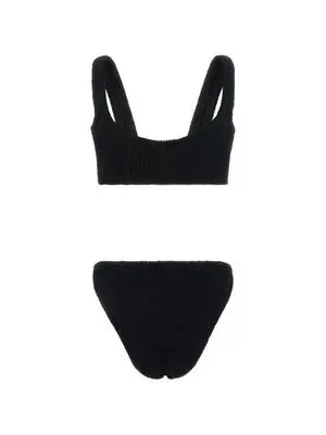 Hunza G Bikini Set With Gold-tone Ring Detail