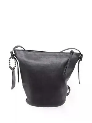 COACH VINTAGE 2010s Bleecker Sport Mini Leather Duffle Bag - Black