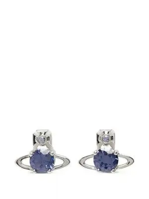 VIVIENNE WESTWOOD Reina Orb Stud Earrings - Silver