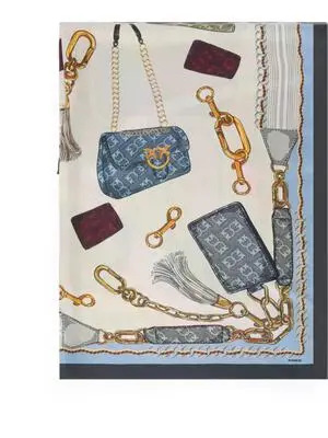 Pinko Graphic-print Scarf