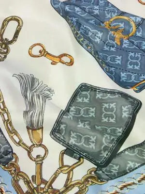 Pinko Graphic-print Scarf