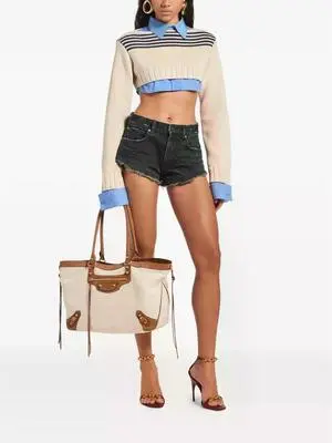 Balenciaga Medium Le City Beach Tote Bag - Neutrals