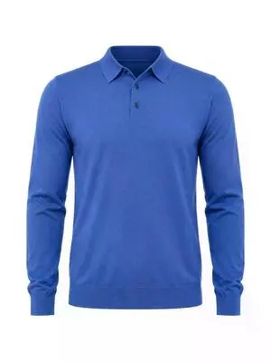 Paolo Pecora Long Sleeve Polos For Men