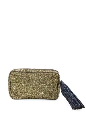 ANYA HINDMARCH Twinkle Tassel Clutch Bag - Gold