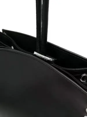 Patrizia Pepe Lace-up Leather Bucket Bag