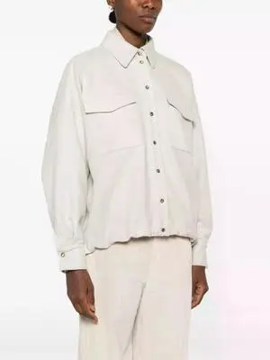 Brunello Cucinelli Buttoned Flap-pocket Jacket