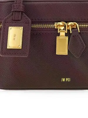 Jw Pei Cleo Logo-plaque Pebbled-effect Tote Bag