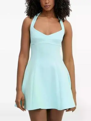 Bardot Deserae Halterneck Flared Mini Dress