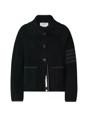 Thom Browne Patch-pocket Jacket - Black