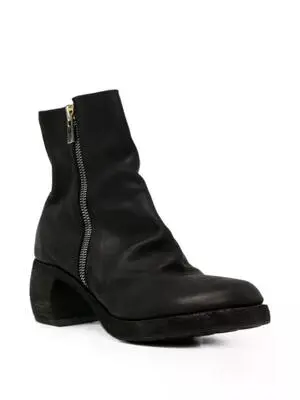 Yohji Yamamoto X Guidi Edition Oblique Side-zip Boots
