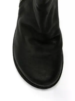 Yohji Yamamoto X Guidi Edition Oblique Side-zip Boots