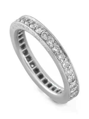 Cartier Diamond Eternity Ring - Silver