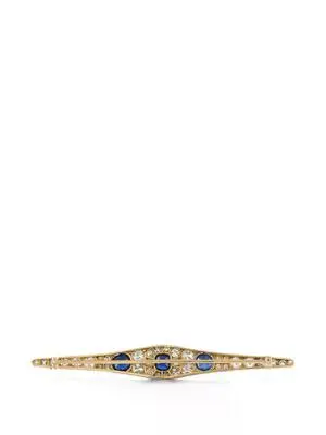 LB EXCLUSIVE Sapphire And Diamond Brooch
