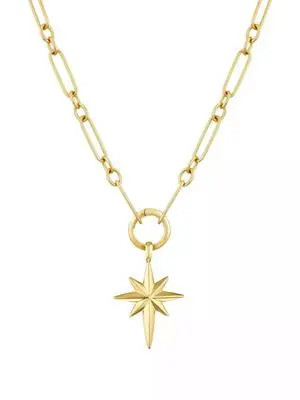 DINNY HALL My World North Star Necklace - Gold