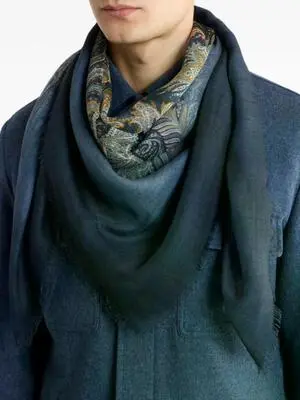 Etro Faded Paisley-print Scarf