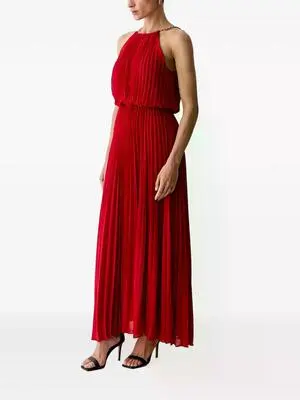 MORGAN Pleated Maxi Dress