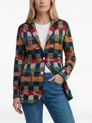 Missoni Check-pattern Button-up Cardigan - Green