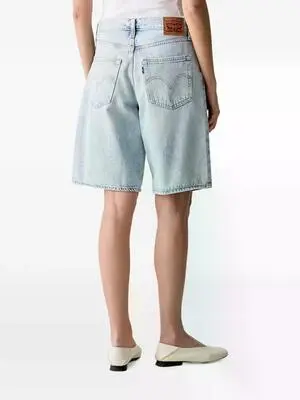 LEVI'S Middy Faded-effect Denim Shorts