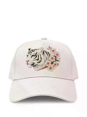 MELT Tiger Print Baseball Cap - Neutrals