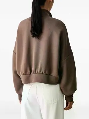 Adidas Embroidered Zip-up Sweatshirt