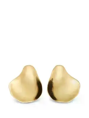 Magda Butrym Hammered Earrings - Gold