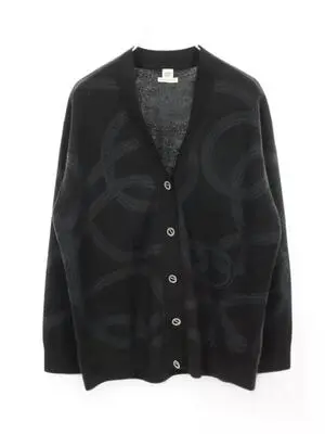 Hermès 2010s Palefroi Remix Cardigan - Black