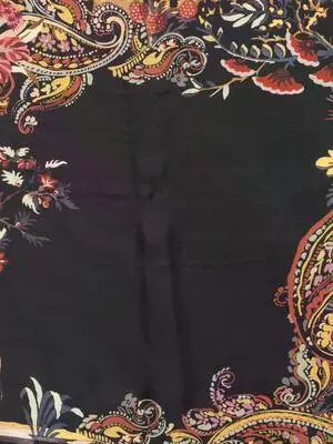 Etro Paisley Leopard-print Scarf