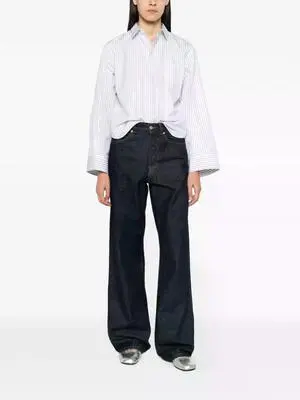 Sacai Vertical Stripe Long Sleeve Shirt