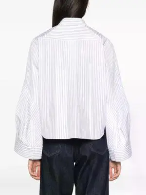 Sacai Vertical Stripe Long Sleeve Shirt