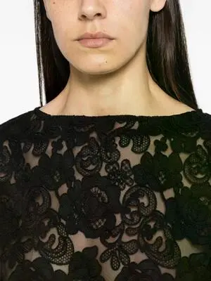 Simone Rocha Heavy-lace Sleeveless Top