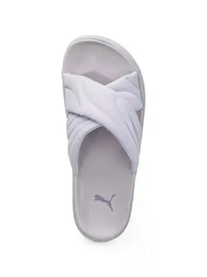 PUMA Quilted Crossover-strap Slides