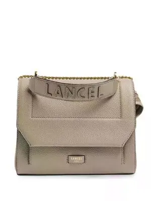 LANCEL Ninon Leather Shoulder Bag - Neutrals