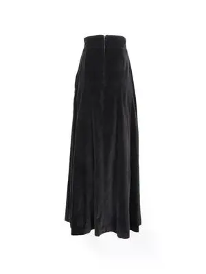 Isaia Front-slit Maxi Skirt