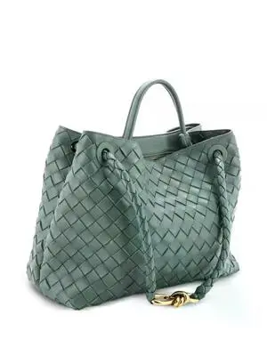Bottega Veneta Andiamo Top Handle Bag Intrecciato Nappa Small Satchel