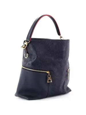 LOUIS VUITTON Melie Handbag Monogram Empreinte Leather Hobo Bag - Blue